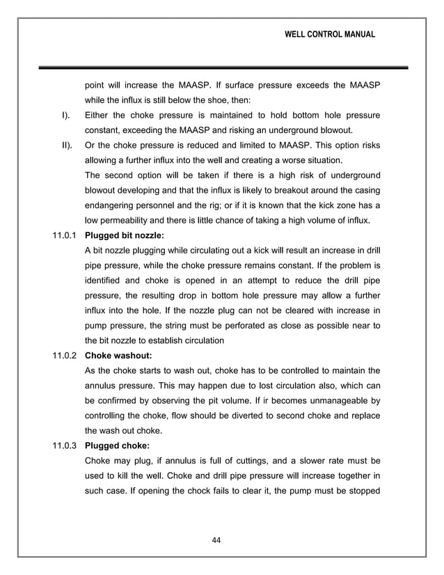 Well control manual_bharat_petro_resource (1) | PDF | First Aid | Injuries