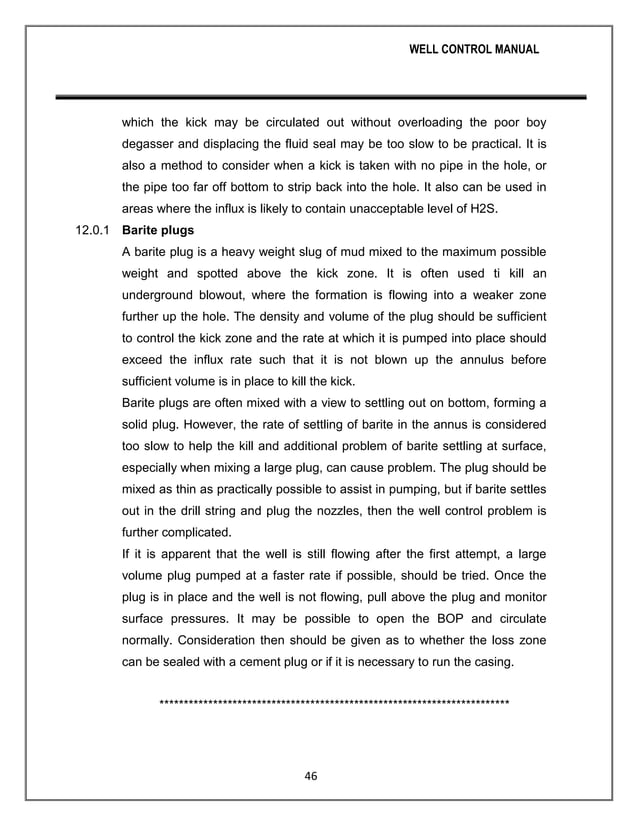 Well control manual_bharat_petro_resource (1) | PDF | First Aid | Injuries