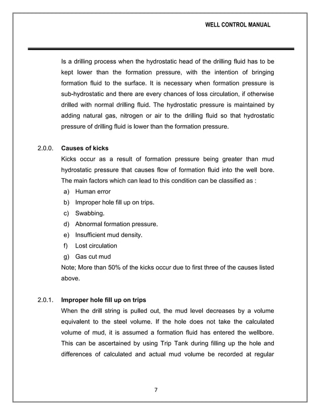 Well control manual_bharat_petro_resource (1) | PDF | First Aid | Injuries