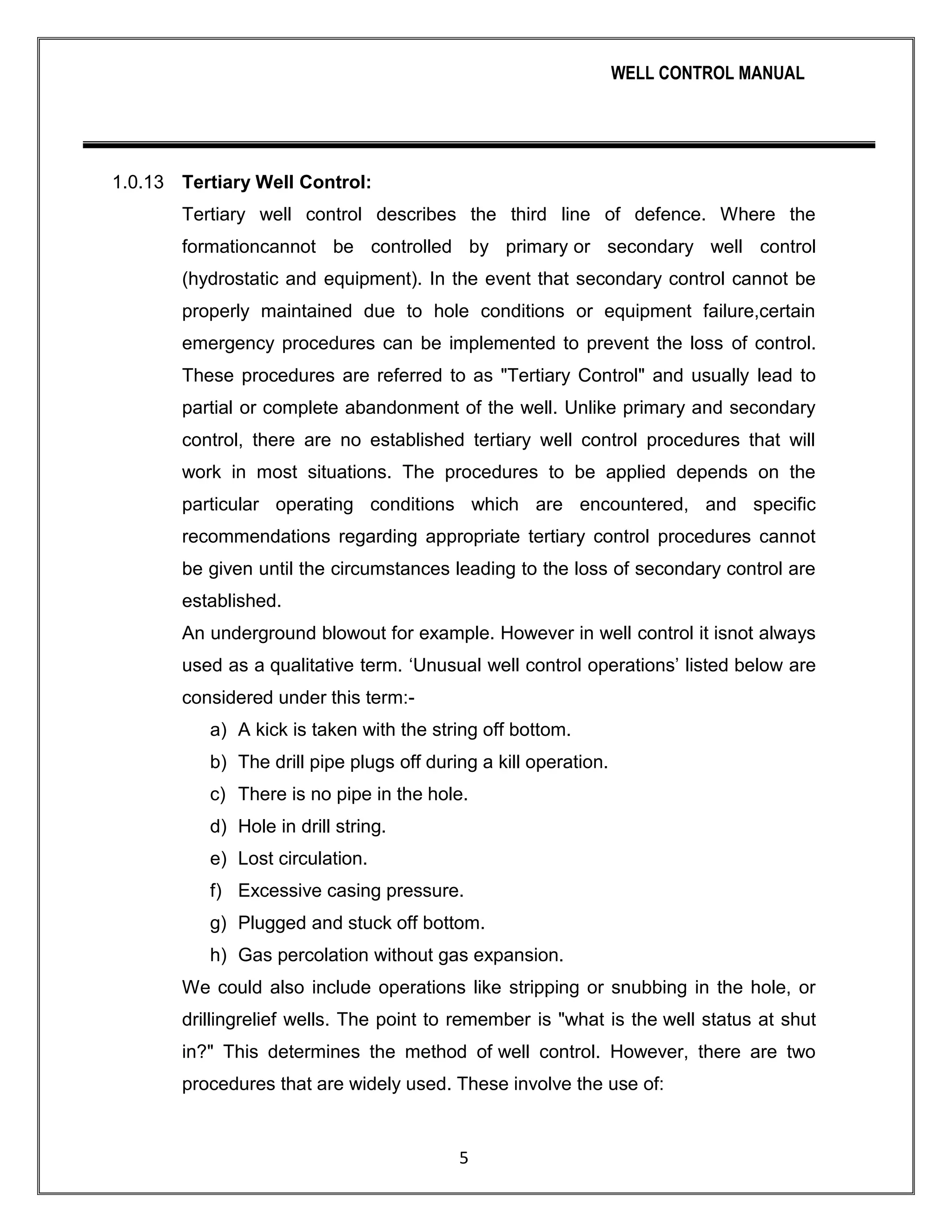 Well control manual_bharat_petro_resource (1) | PDF