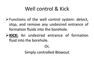 Well control system | PPTX