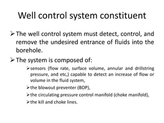 Well control system | PPTX