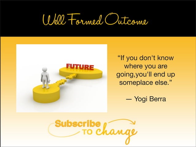 Well formed outcome | PPT