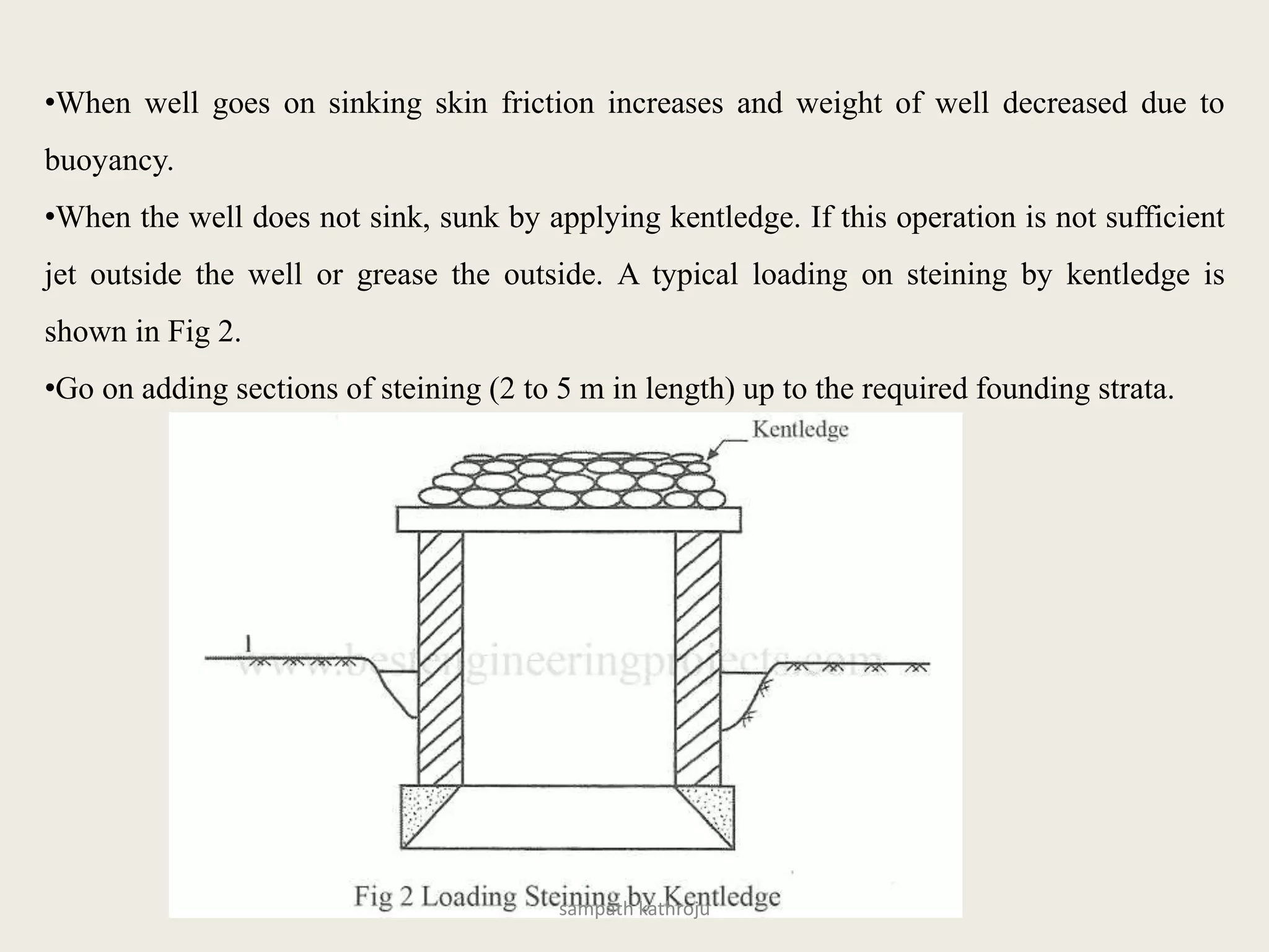 Well foundation | PPTX