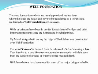 Well foundation by Aman Kumar | PPT