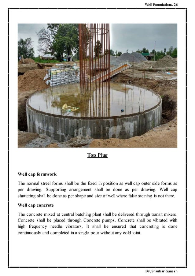 Well foundations | DOCX | Canoeing and Kayaking | Extreme Sports