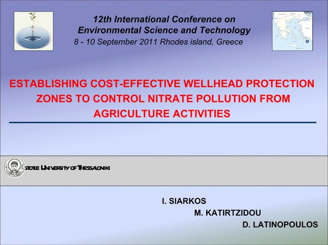 Wellhead protection zones | PPT