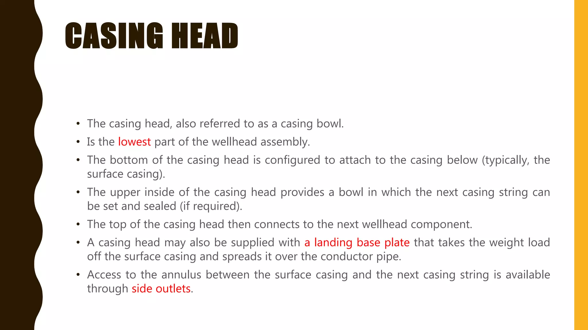 Wellhead and christmas tree components, functions and more | PPTX