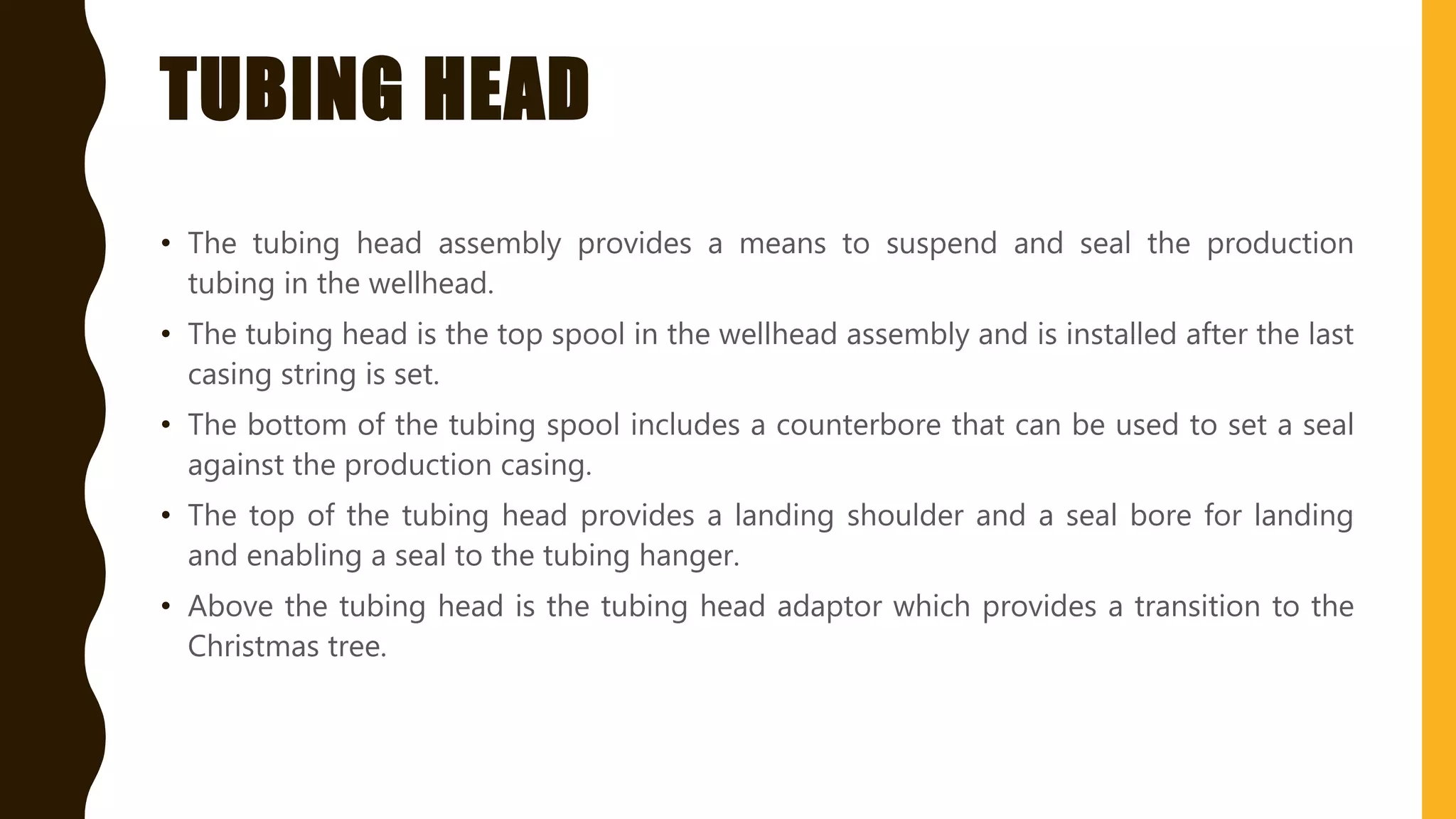 Wellhead and christmas tree components, functions and more | PPTX