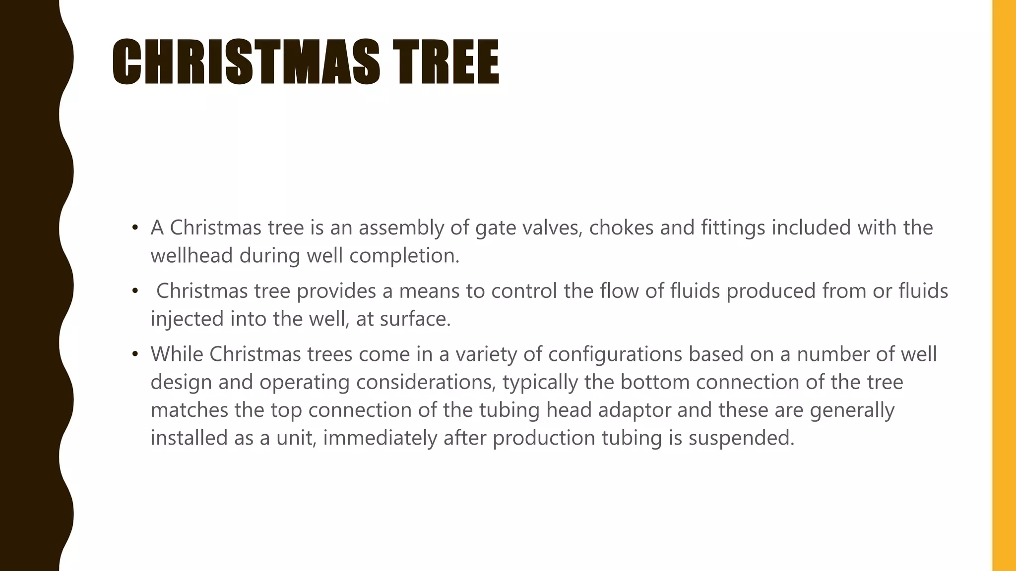 Wellhead and christmas tree components, functions and more | PPTX