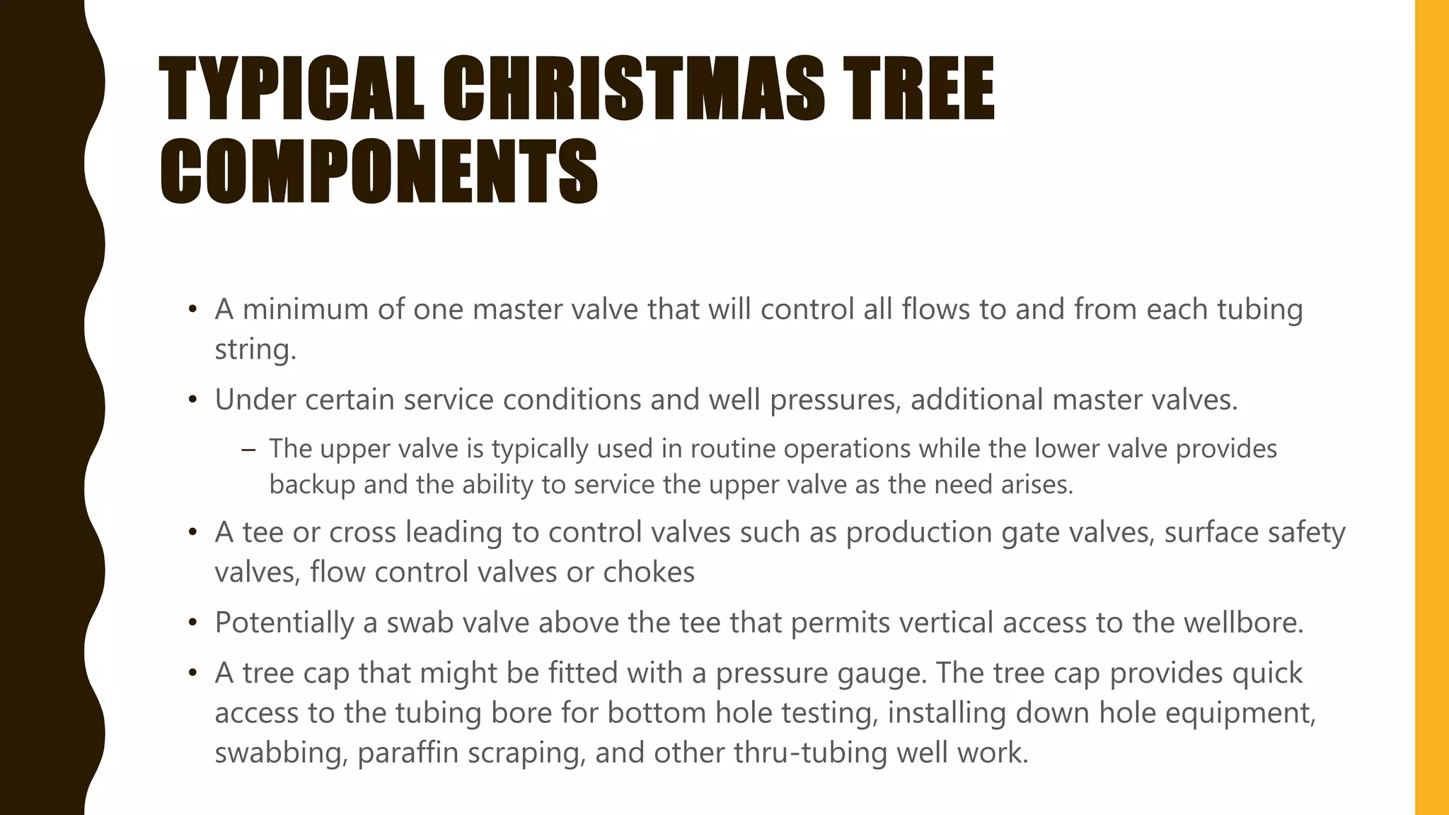 Wellhead and christmas tree components, functions and more | PPTX