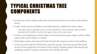 Wellhead and christmas tree components, functions and more | PPTX