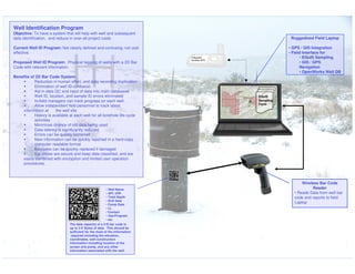 Well identification and environmental management | PPT