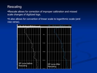 Well log data processing | PPT