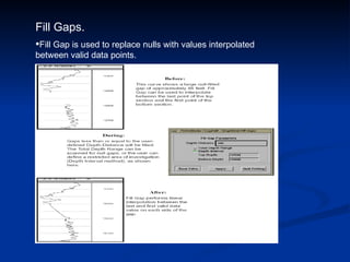Well log data processing | PPT