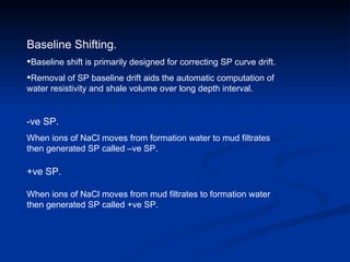 Well log data processing | PPT