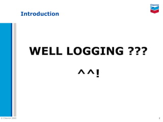 Well logging | PPT