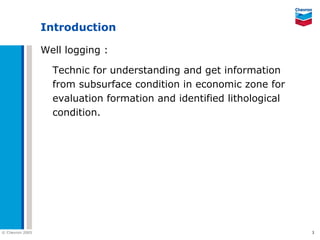Well logging | PPT