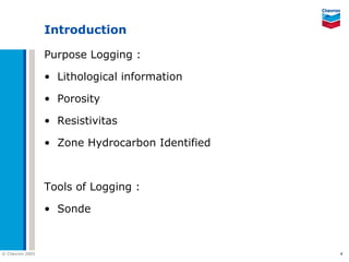 Well logging | PPT