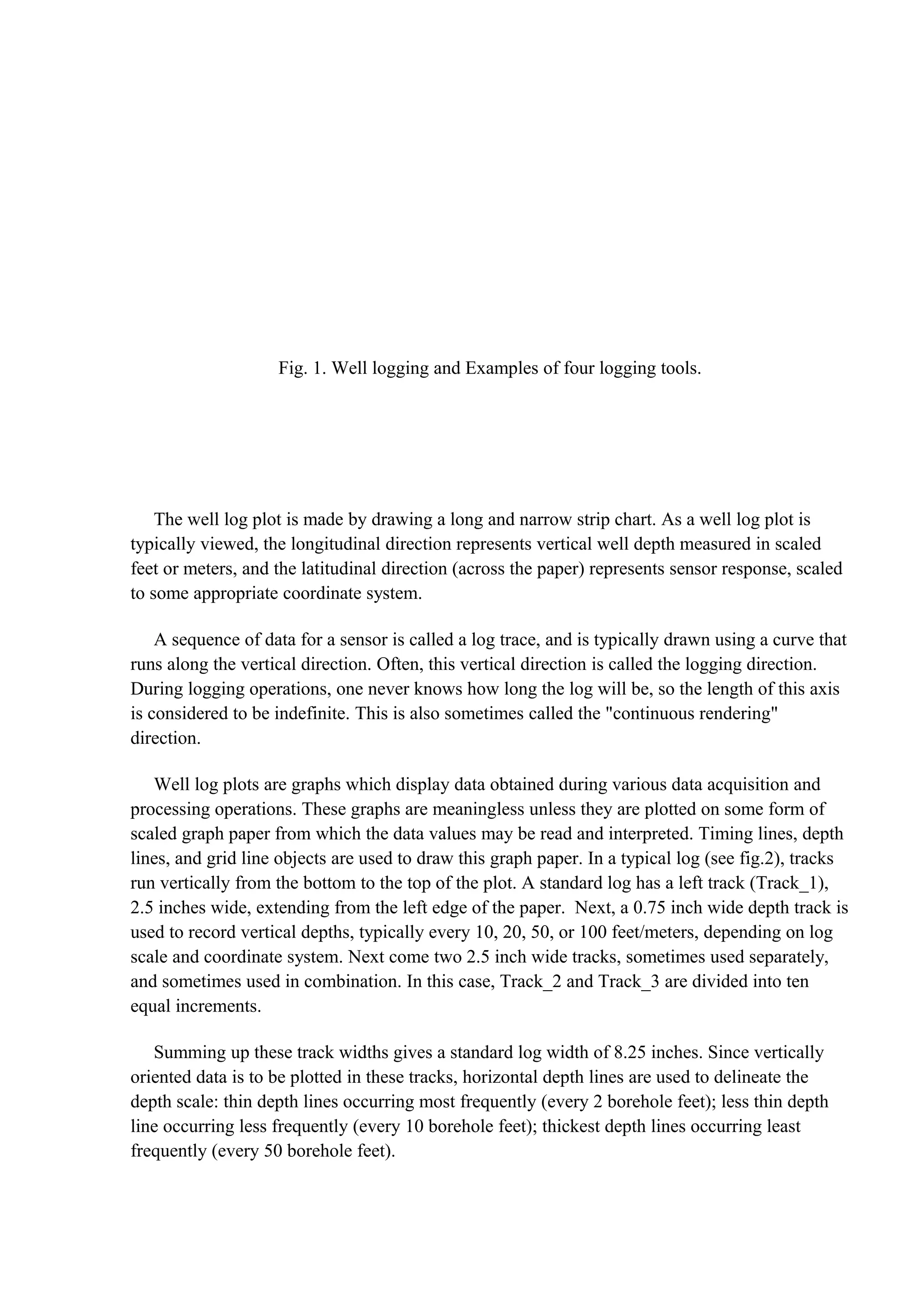 Well logging notes | DOC