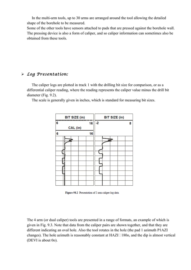 Well logging notes | DOC