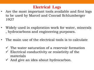 Well logging | PPTX