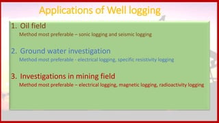Well logging | PPTX