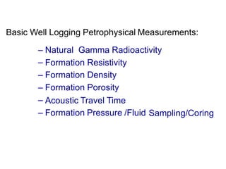 Well logging oylex | PPTX