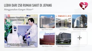 Kangen Water, Air Alkali, Antioksidan Tinggi, Micro Clustered | PPT