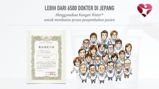 Kangen Water, Air Alkali, Antioksidan Tinggi, Micro Clustered | PPT