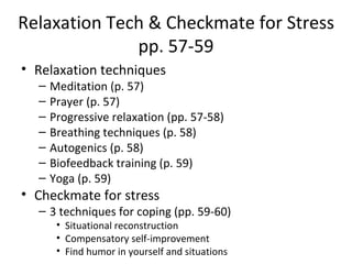 Wellness Chapter 3 | PPT