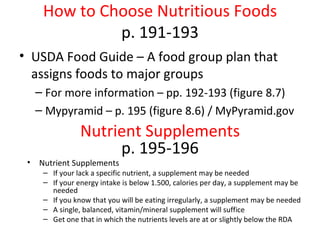 Wellness Chapter 8 | PPT