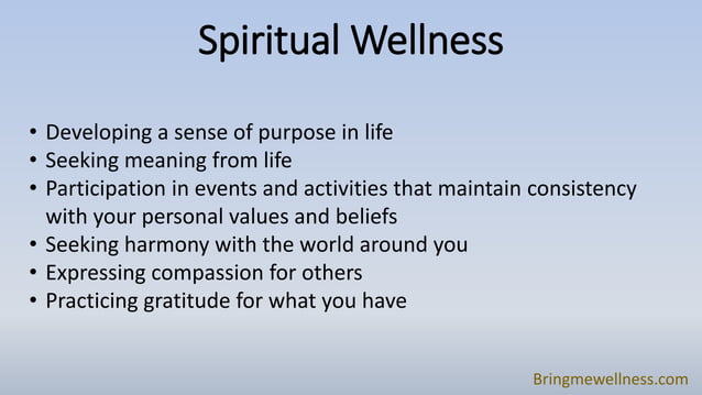 Wellness - definition and dimensions | PPTX