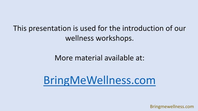 Wellness - definition and dimensions | PPTX