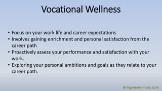 Wellness - definition and dimensions | PPTX