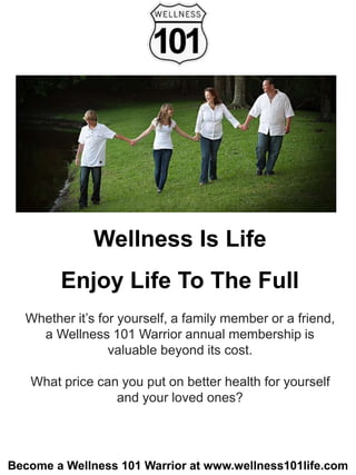 Wellness 101 Warrior Program | PPT