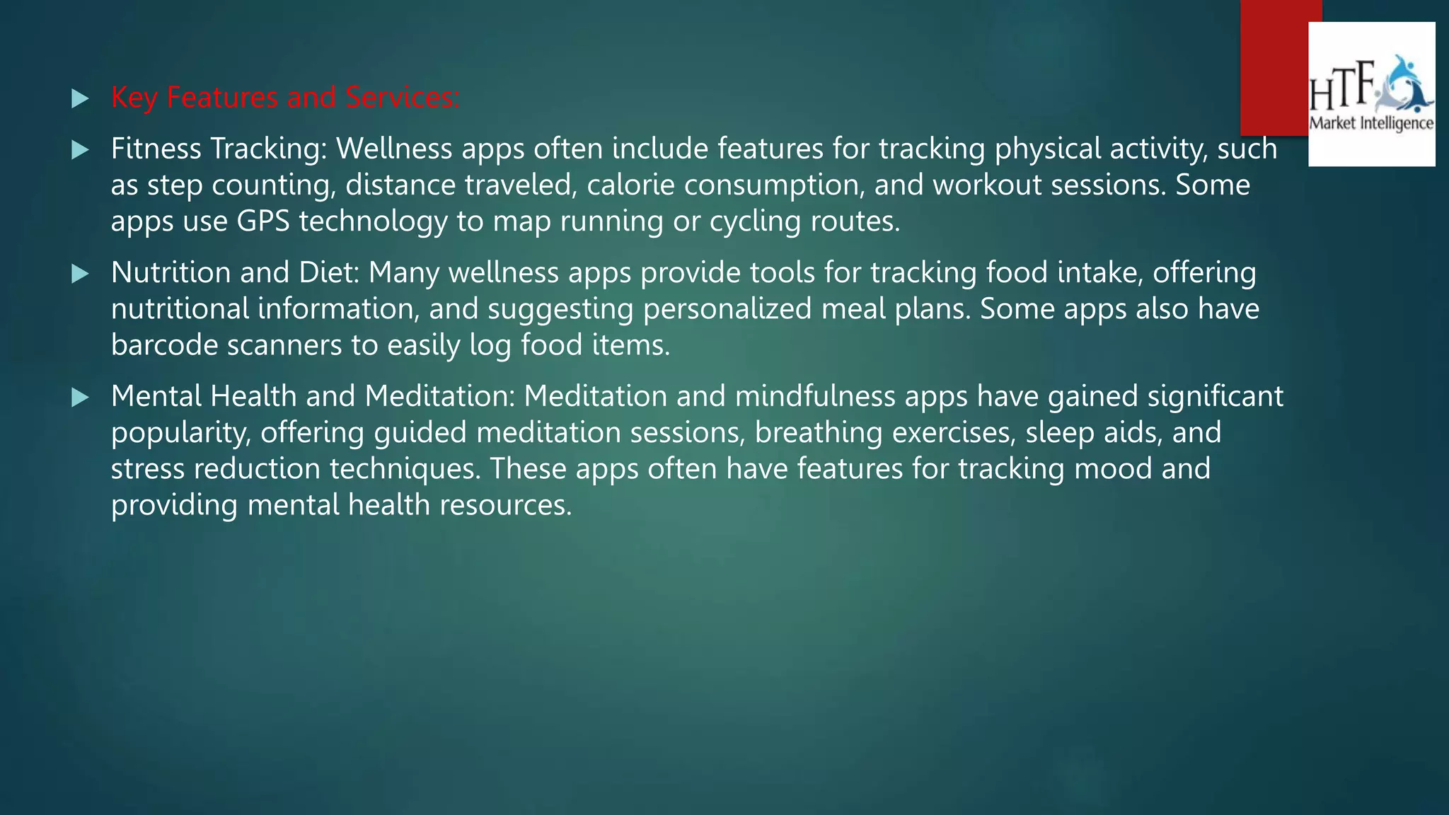 Wellness App market | PPT