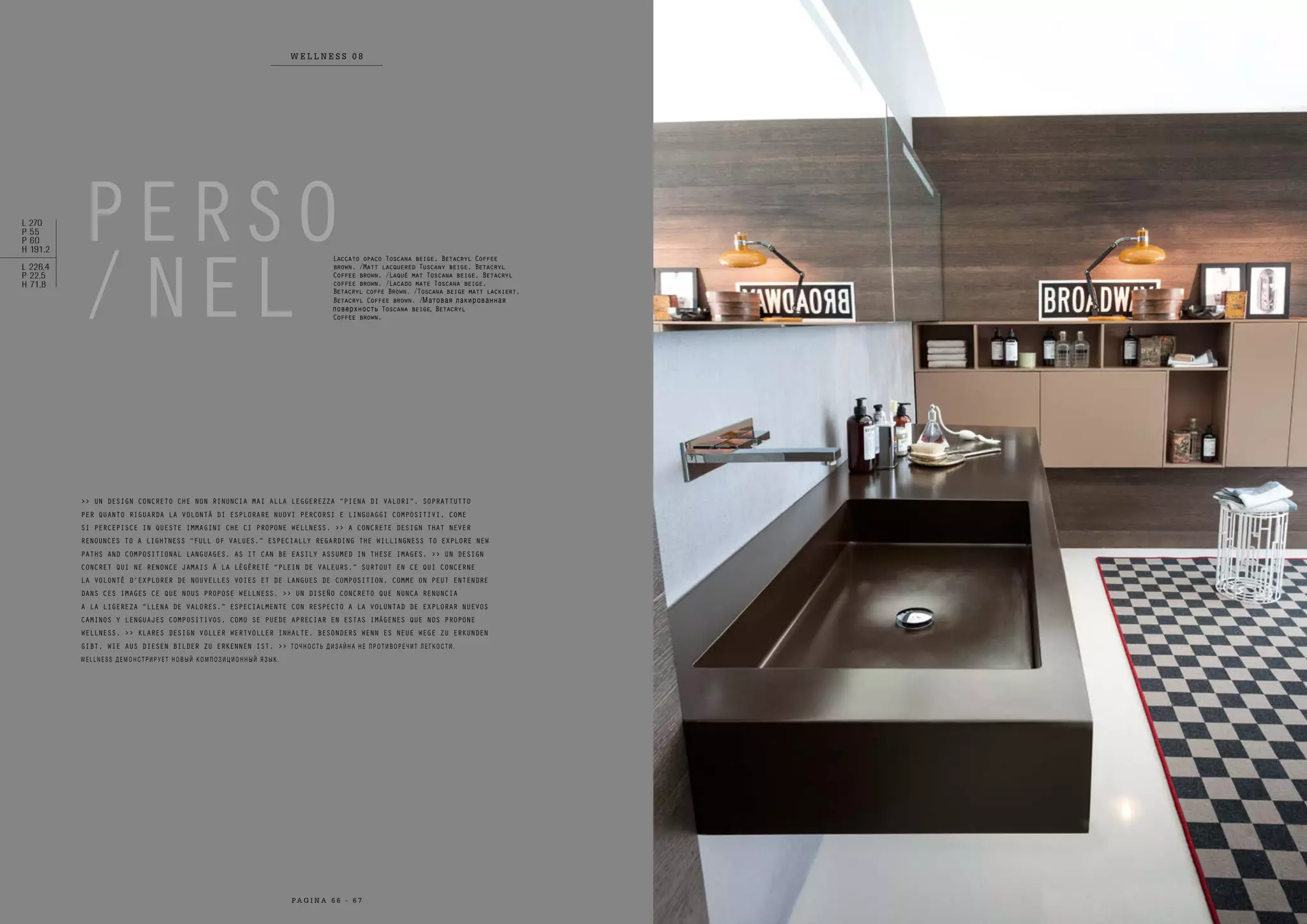 Wellness Bathroom Design Catalogue By Pedini Miami | PDF