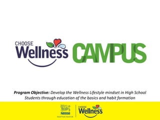 Wellness Campus Nutrition Presentation (MODULES) | PPTX