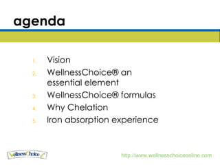Wellness Choice Presentation | PPT