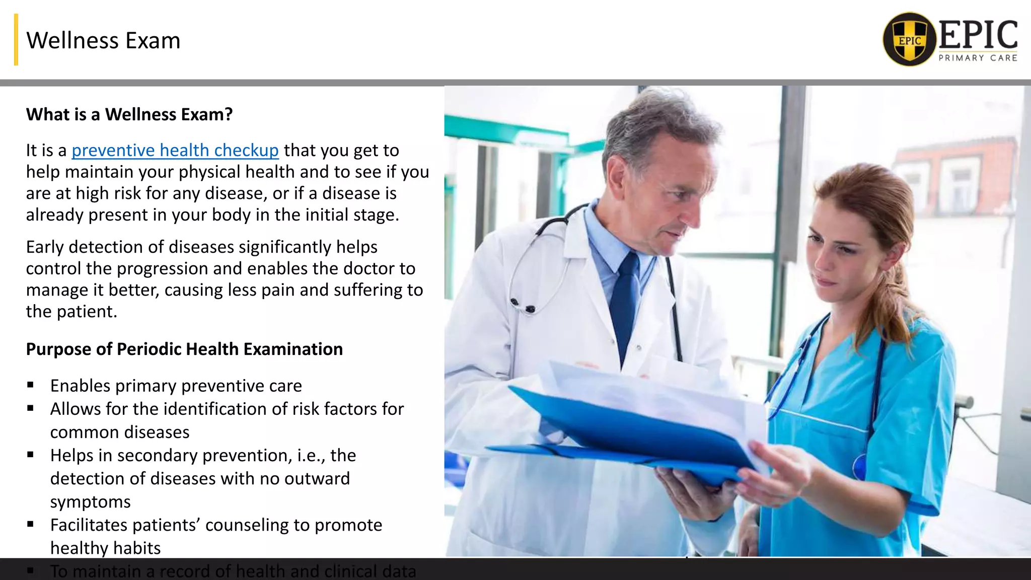 Importance of Wellness Exams and its Checklist | PPTX