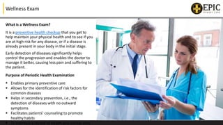 Importance of Wellness Exams and its Checklist | PPTX