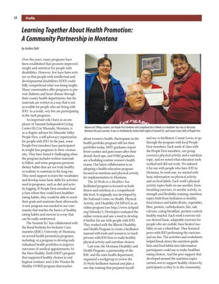 Supporting Wellness for Adults with Intellectual and Developmental ...