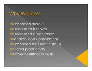 Wellness Ideas | PPT