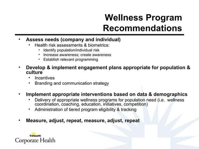 Worksite Wellness Overview Presentation | PPT