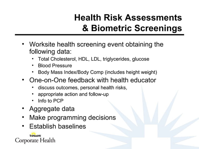 Worksite Wellness Overview Presentation | PPT