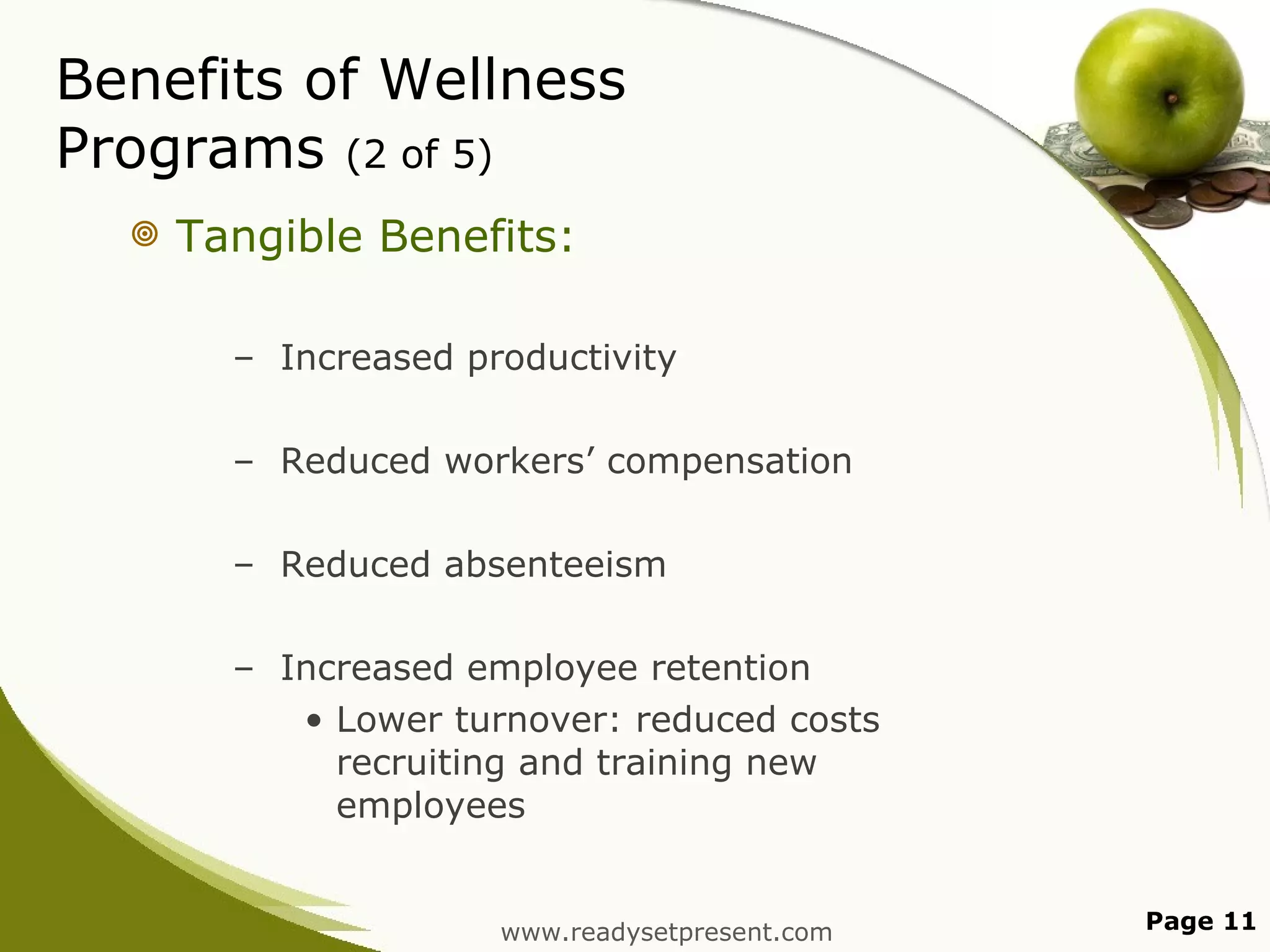 Wellness Program PowerPoint Presentation | PPT