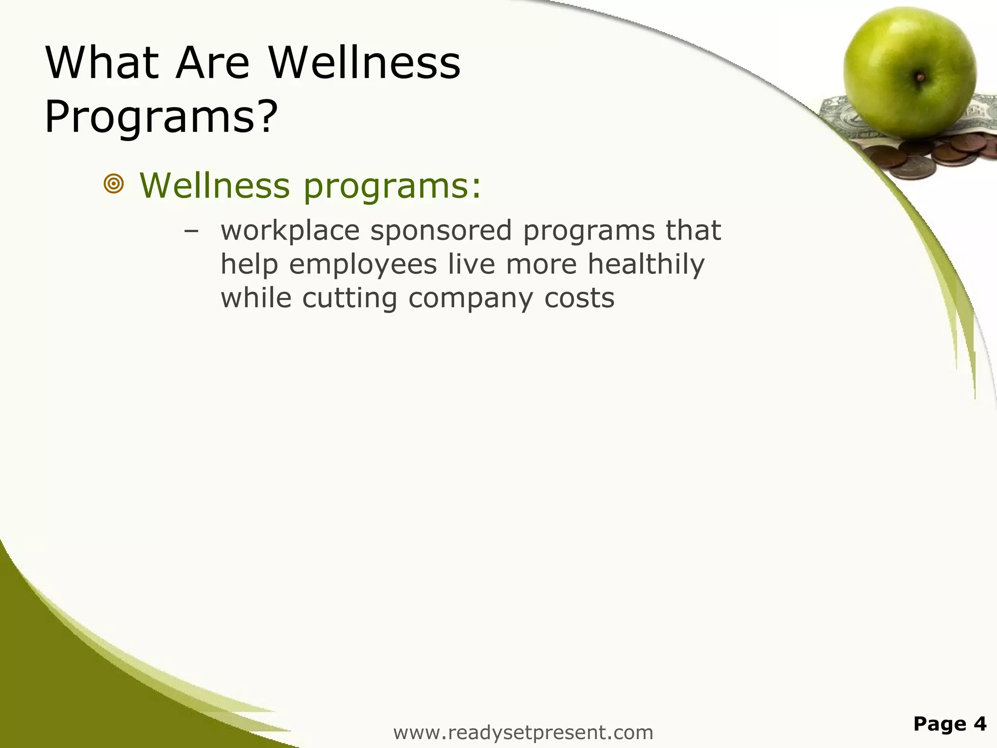 Wellness Program PowerPoint Presentation | PPT