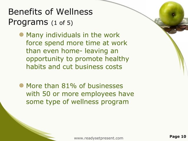 Wellness Program PowerPoint Presentation | PPT