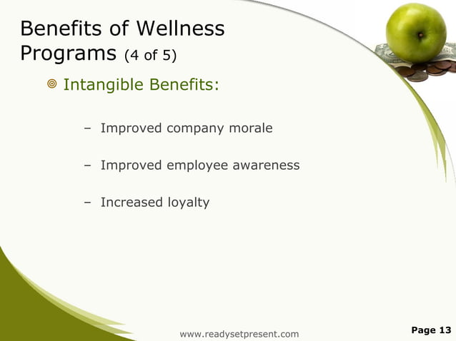 Wellness Program PowerPoint Presentation | PPT